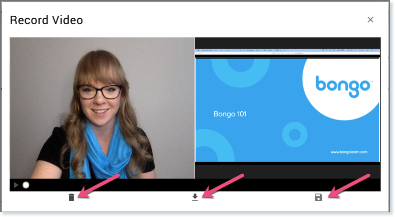 Video Assignments - Recording Your Screen – Bongo: Help Center
